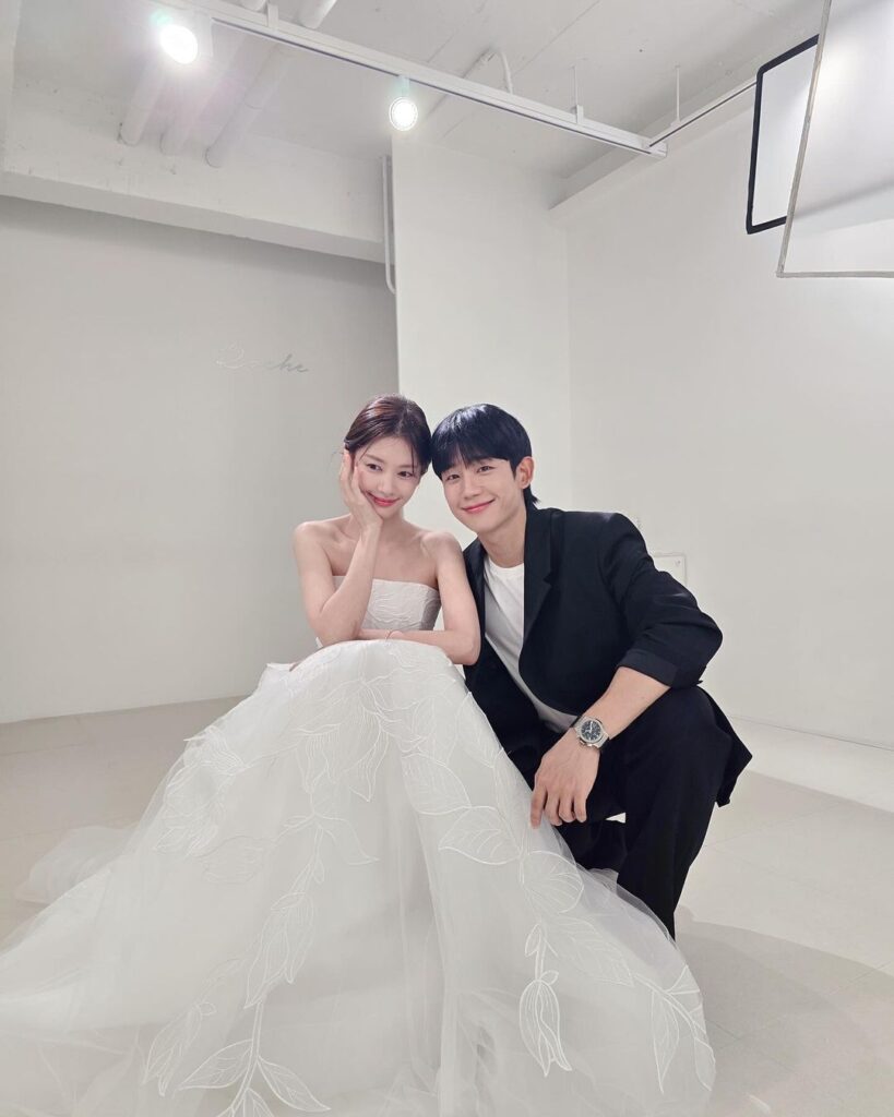 Jung So Min Shares Wedding Photos with Jung Hae In, Fueling Romance ...